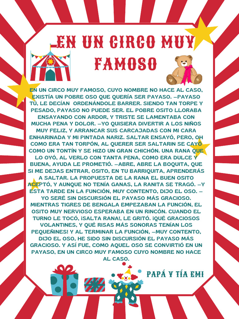 En Un Circo Muy Famoso | PDF