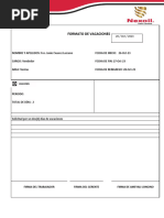 Formato Reporte de Retardo y Salidas | PDF