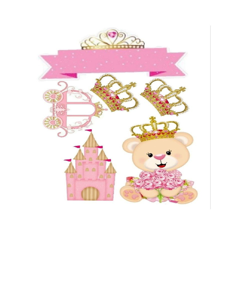 Topo Ursinha Princesa | PDF