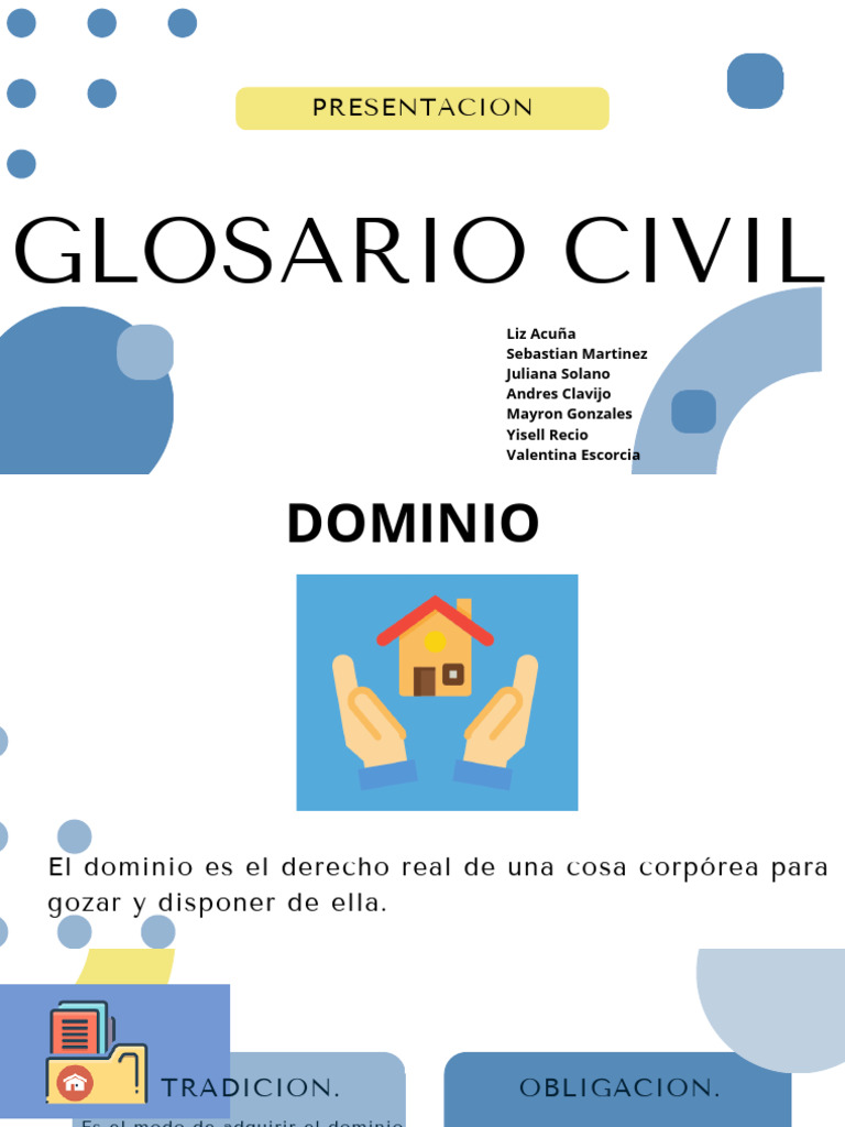 Glosario, Contratos | PDF | Propiedad | Pagos
