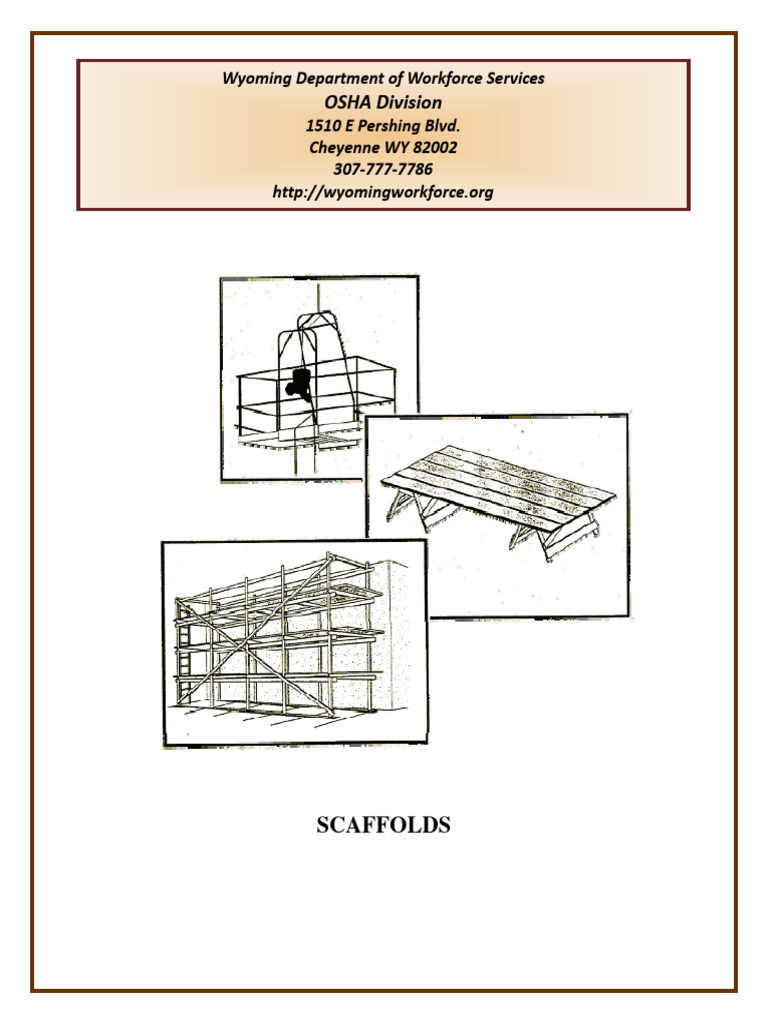 Scaffolds | PDF | Scaffolding | Framing (Construction)