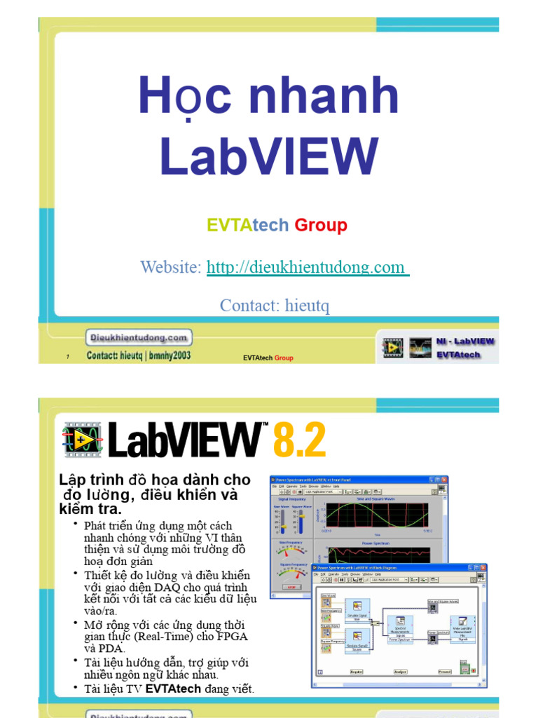 Hoc Nhanh Labview | PDF