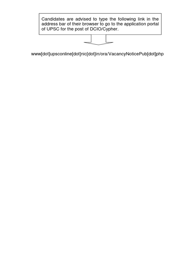 UPSC DCIO/Cypher Application Portal | PDF | Business