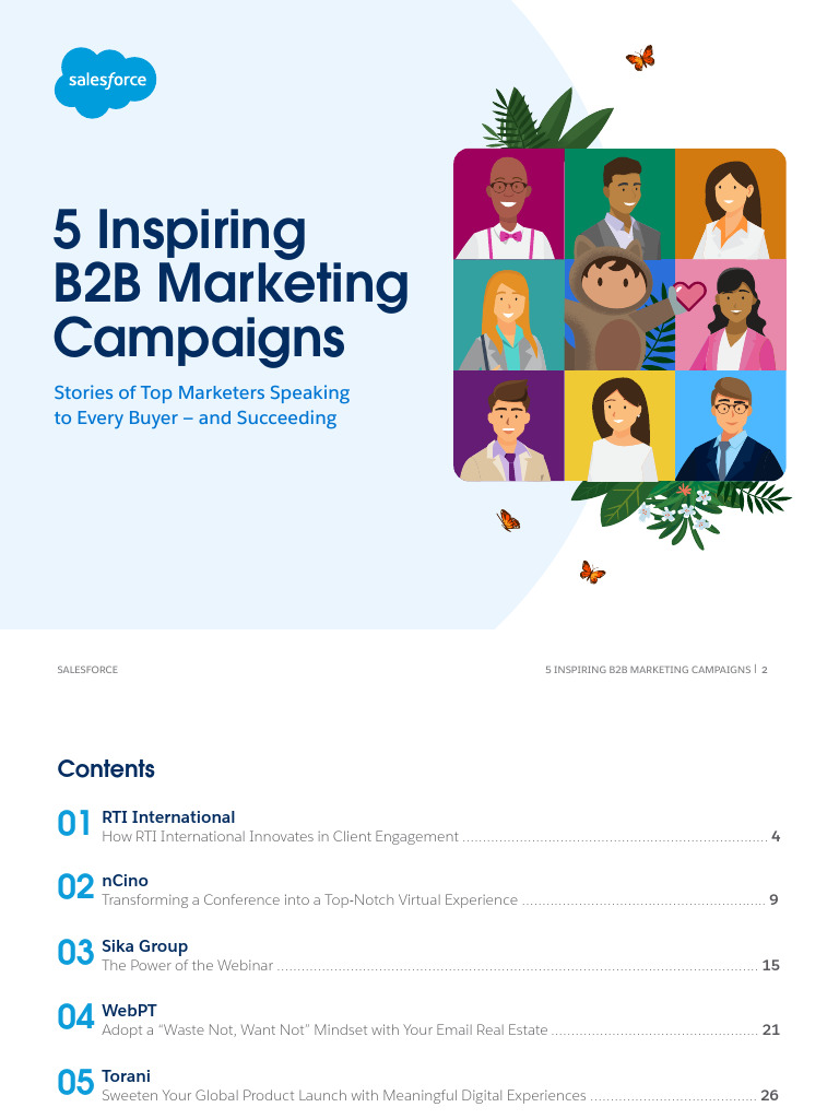 B2B Marketing Success Stories | PDF | Marketing | Sales