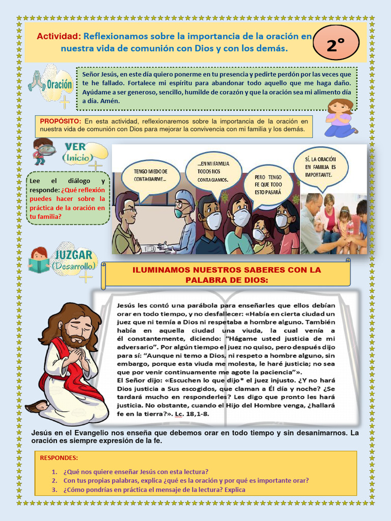 02.la Oración | PDF | Oración | eucaristía