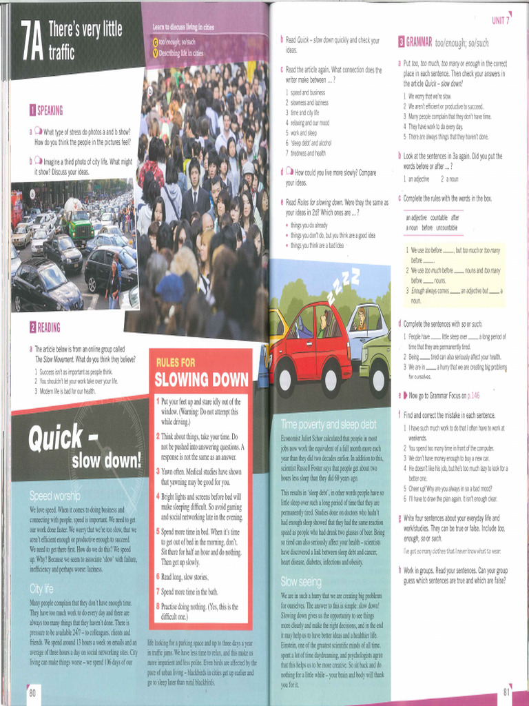 Empower Up Int Unit 7 | PDF