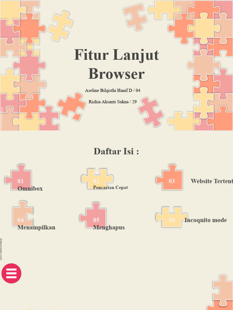 Fitur Lanjut Browser | PDF | Komputer