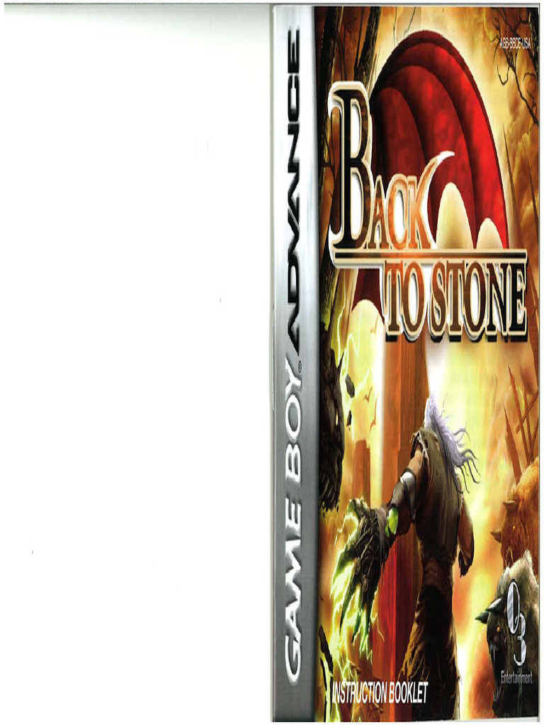 Back To Stone (USA) (En, FR) | PDF