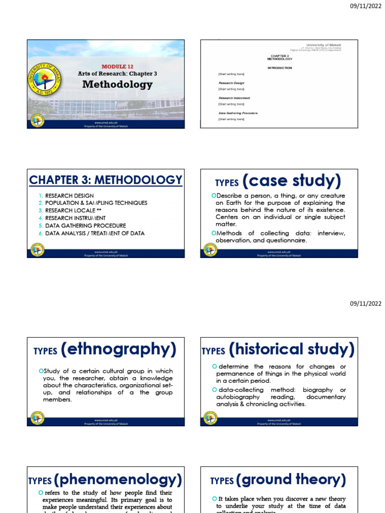 M12 Chap3 Methodology | PDF