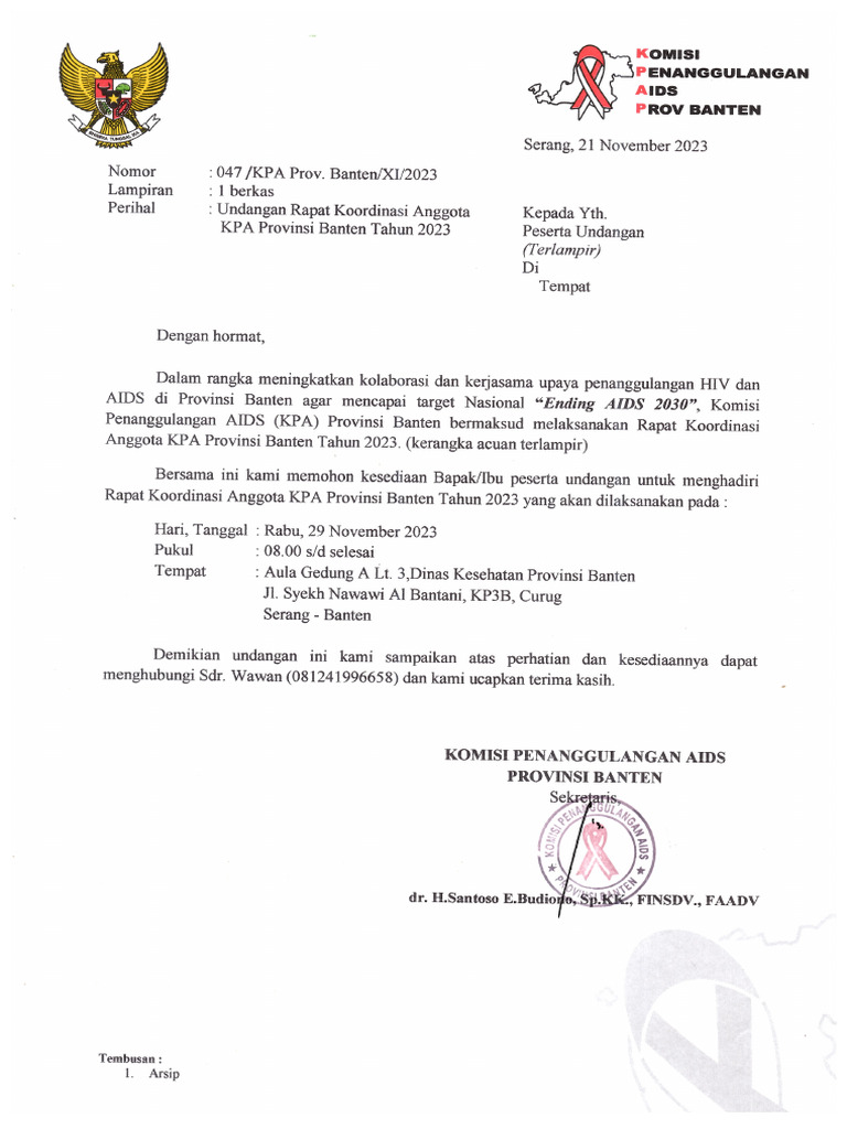 Surat Undangan & TOR | PDF | Ilmu Sosial