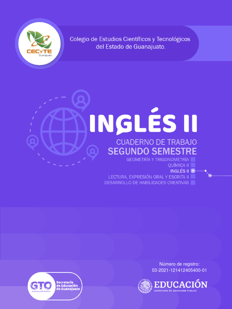 Cuaderno De Trabajo Ingles Ii Pdf Aprendizaje Aprendiendo Estilos