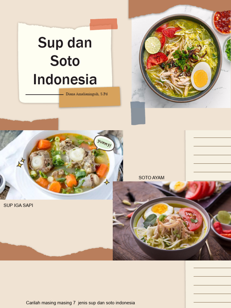 Sup Dan Soto Indonesia | PDF