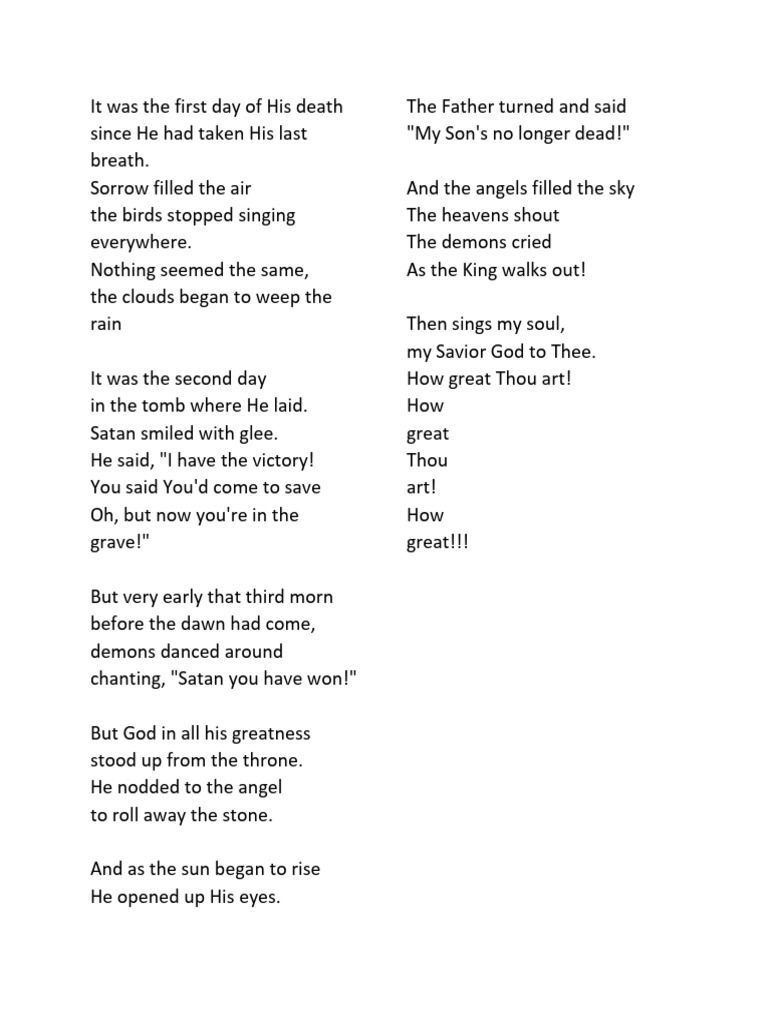 The Resurrection | PDF