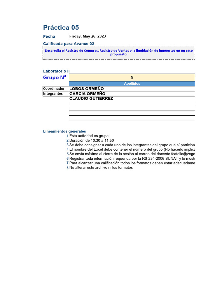 Práctica _05_AV02_Grupo N°5 Lab II (2) | PDF | Pagos | Business