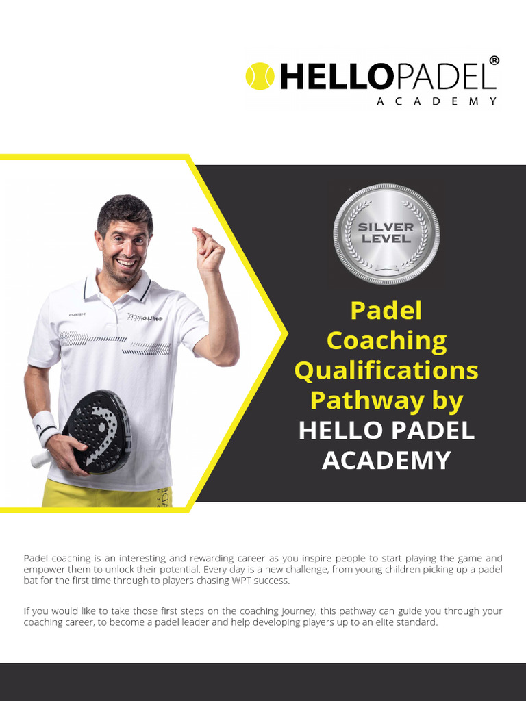 Silver Padel Coaching Course Overview | PDF