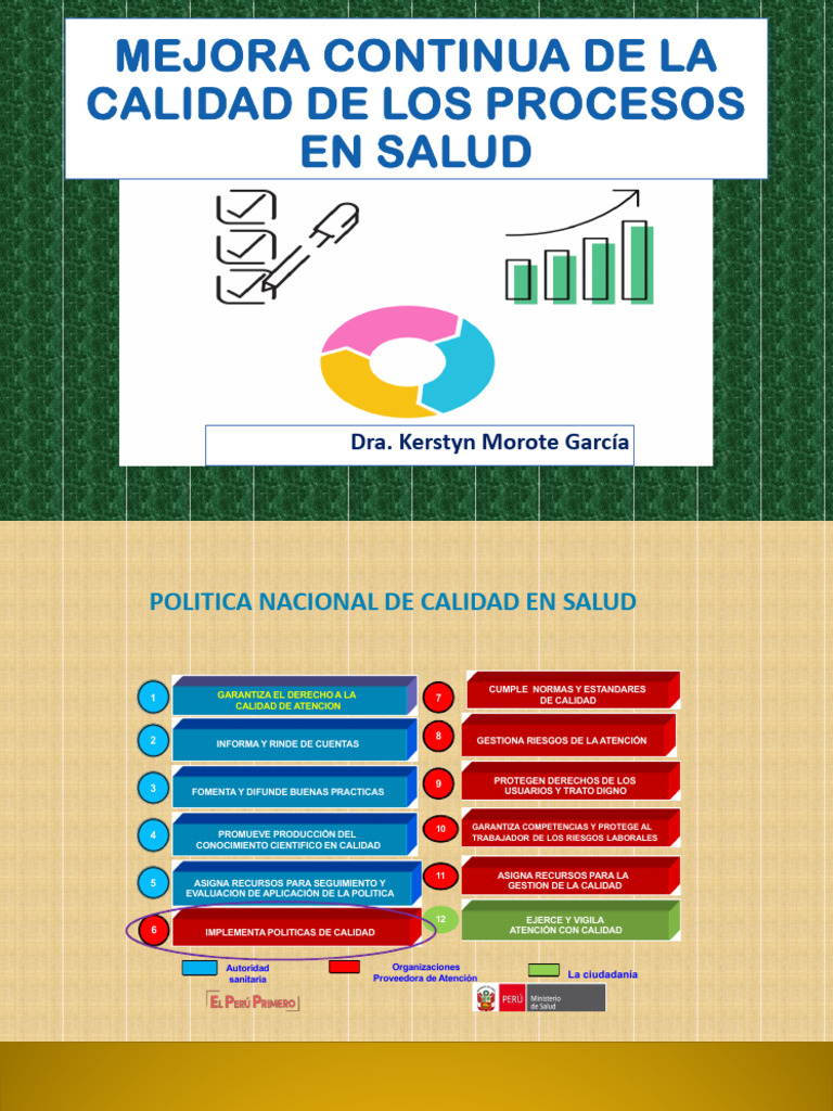 CLASE 14 - Mejora Continua Calidad de Procesos 202320 | PDF ...