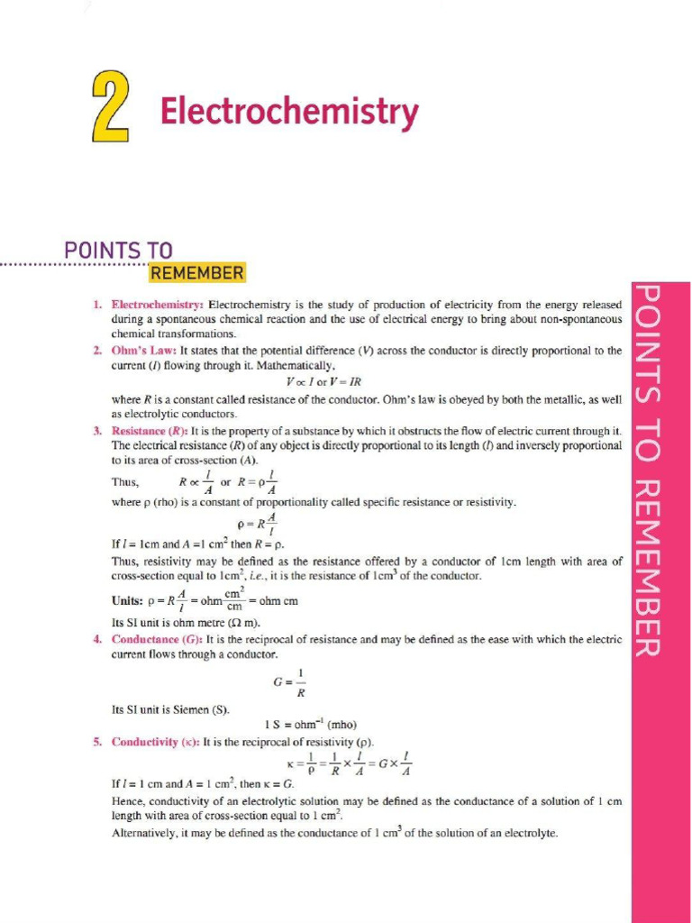 Electro Chem | PDF