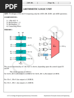 1-Bit ALU Design with Decoders | PDF | Computing | Digital Electronics
