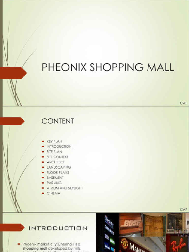 Pheonix Shopping Mall | PDF