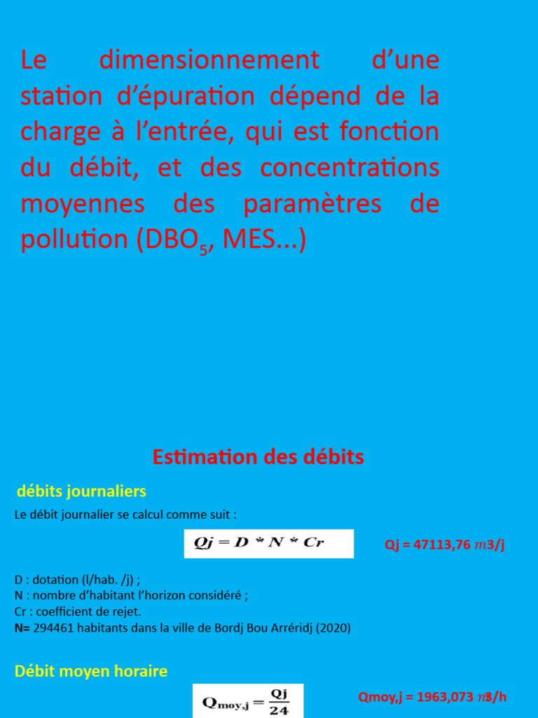 Dimensionnement STEP | PDF