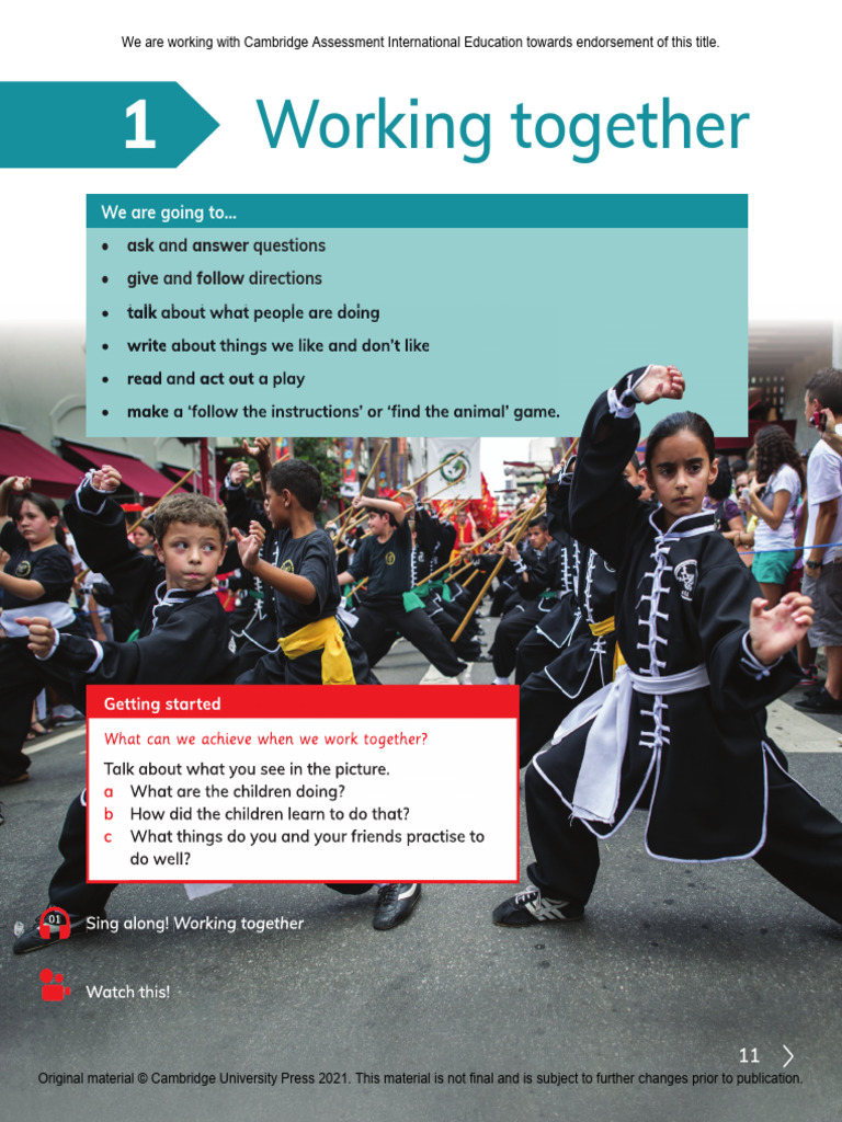 Cambridge Global English Stage 3 Activities | PDF | Bat | Dances