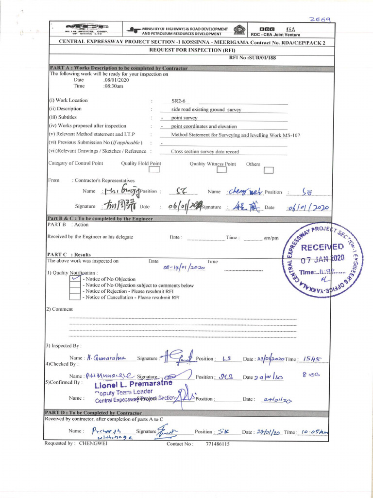 Survey Info Sample | PDF