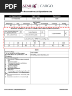 Iata Live Animals Acceptance Check List | PDF | Transport | Business
