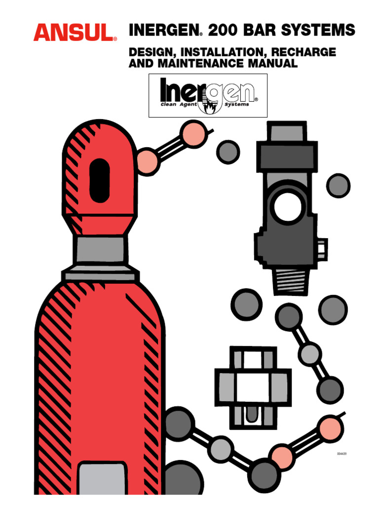 Manual ANSUL Inergen 200bar | PDF | Valve | Actuator