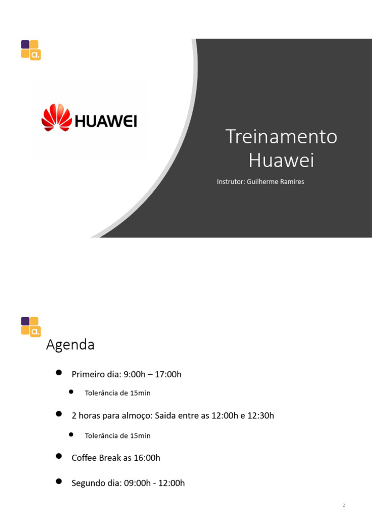 Treinamento Huawei BRAS - PBR - CGNAT - 1 | PDF
