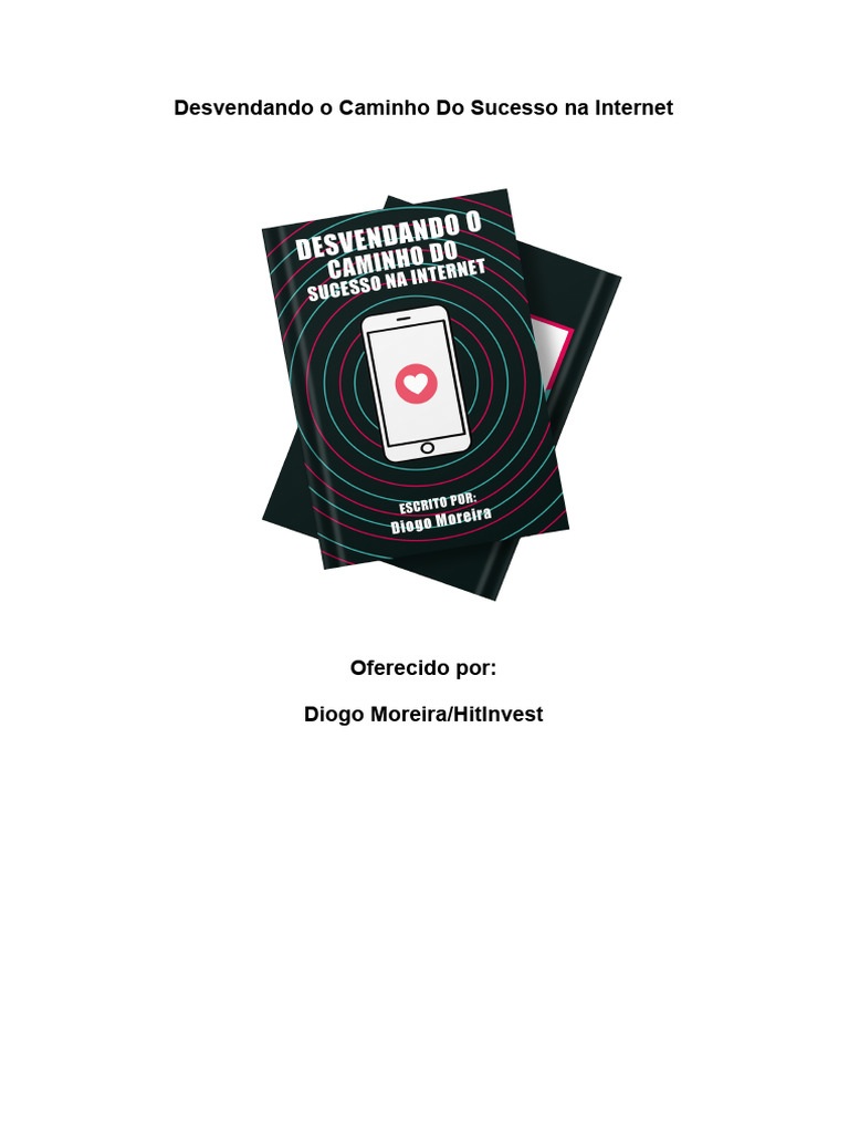 Desvendando o Caminho Do Sucesso Na Internet | PDF | SEO | Marketing
