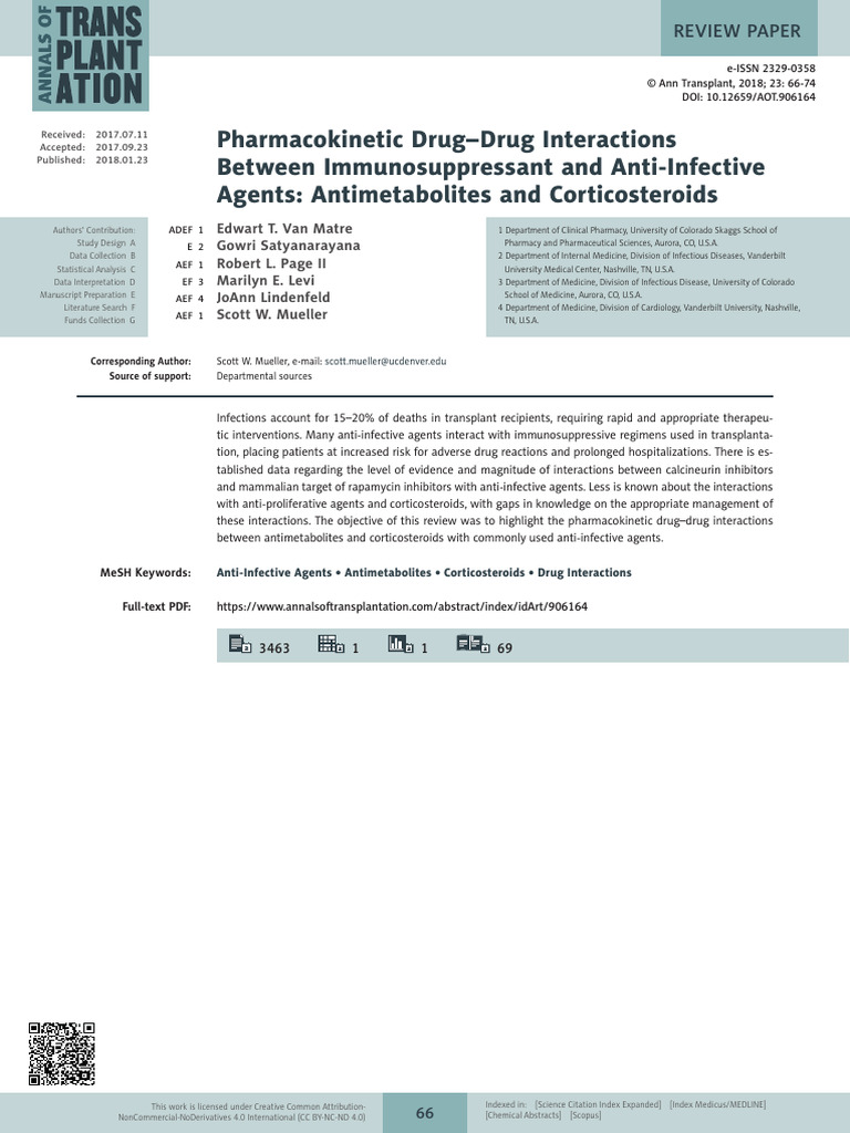 DDI Antimetabolit Dan Corticosteroid | PDF | Cytochrome P450 | Drugs