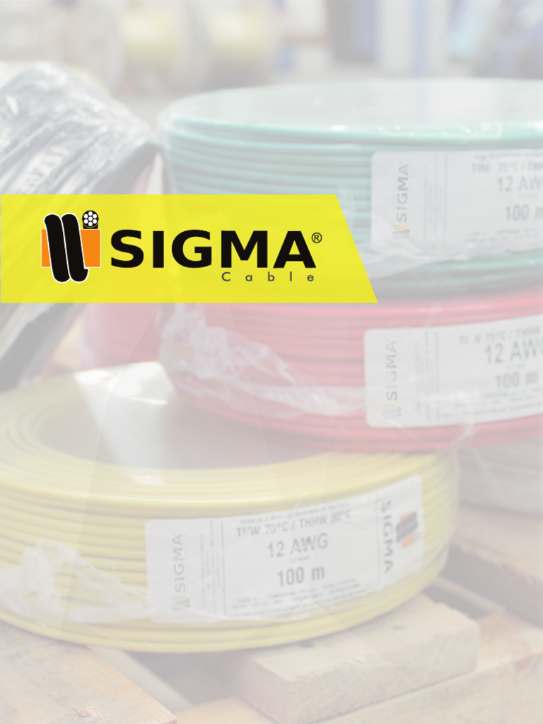 Catalogo Sigma | PDF | Cobre | Conductor electrico