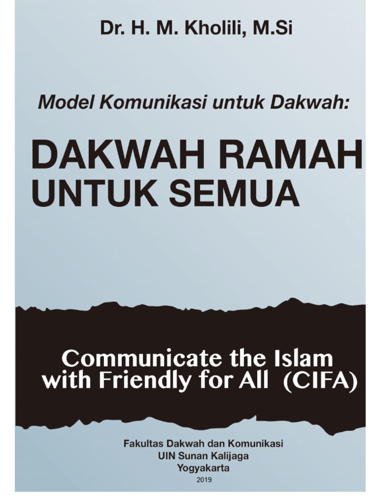 Model Komunikasi Dakwah - Dakwah Ramah Untuk Semua Communicate The ...