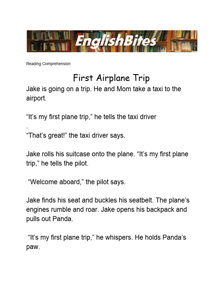 Reading Comprehension week 4 | PDF