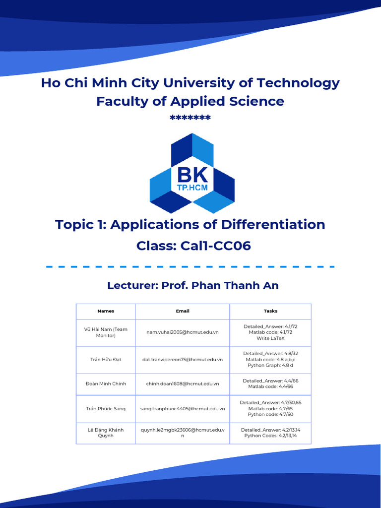 Calculus 1 Topic1 BTL | PDF | Equations | Trigonometric Functions