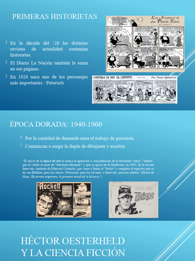 Héctor German Oesterheld y La Ciencia Ficción | PDF | Cómics