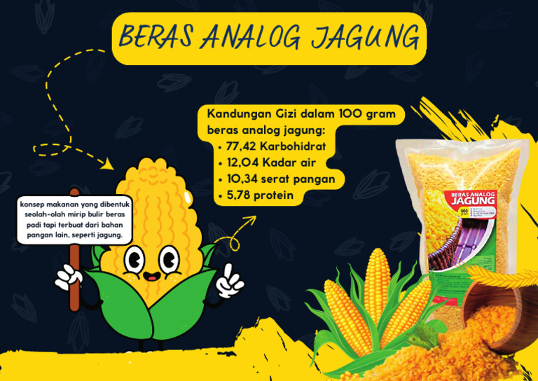 Poster Beras Analog Jagung | PDF