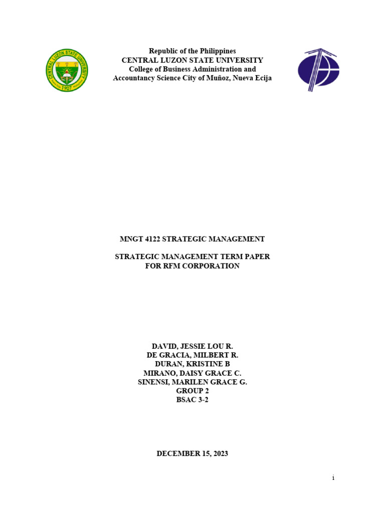 Group2 RFMCorporation | PDF