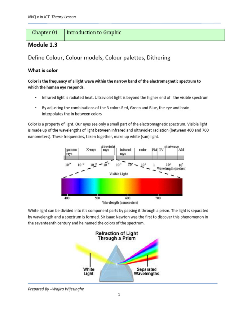What Is Color | PDF | Color | Rgb Color Model
