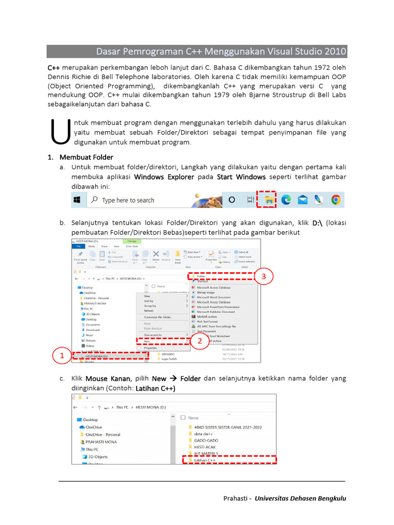 Praktikum-01 Langkah Membuat Aplikasi Sederhana | PDF