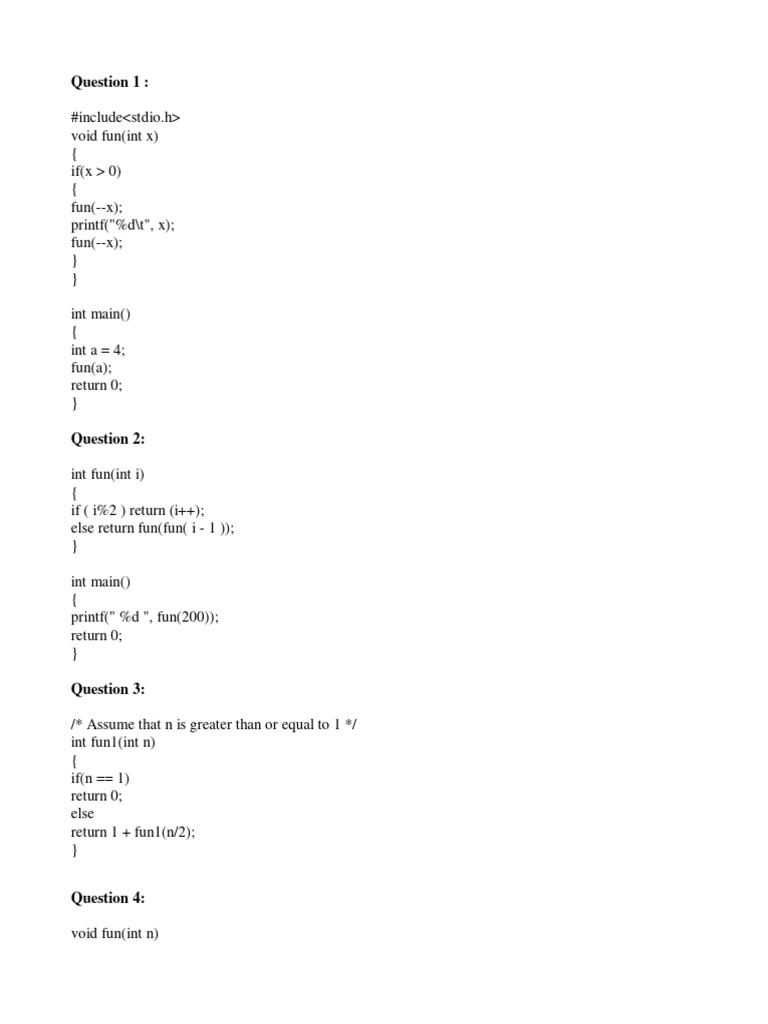 Predict the Output | PDF