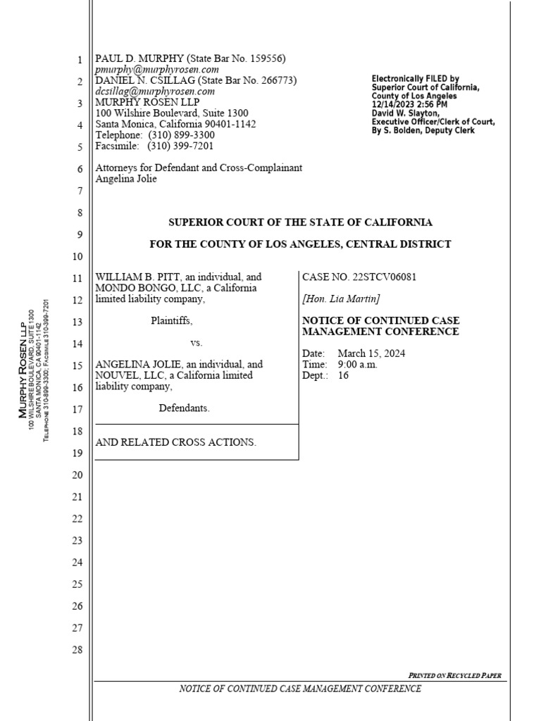 SCHD | PDF | Demurrer | Complaint
