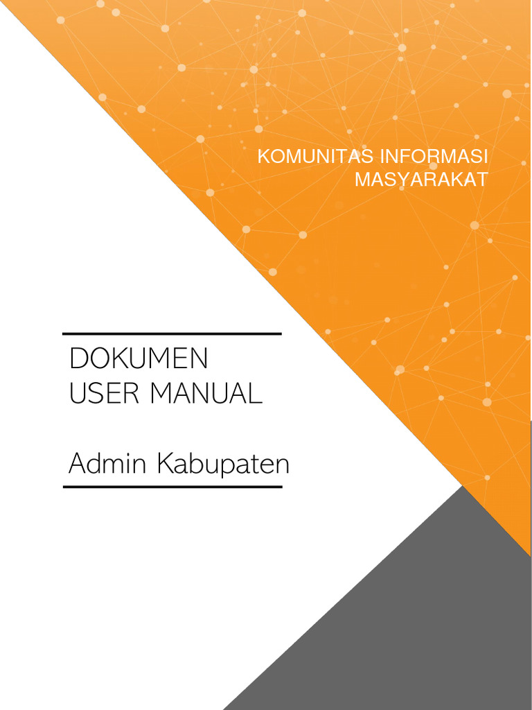 User Manual Admin Kabupaten - Website KIM | PDF | Pengelolaan Keuangan ...