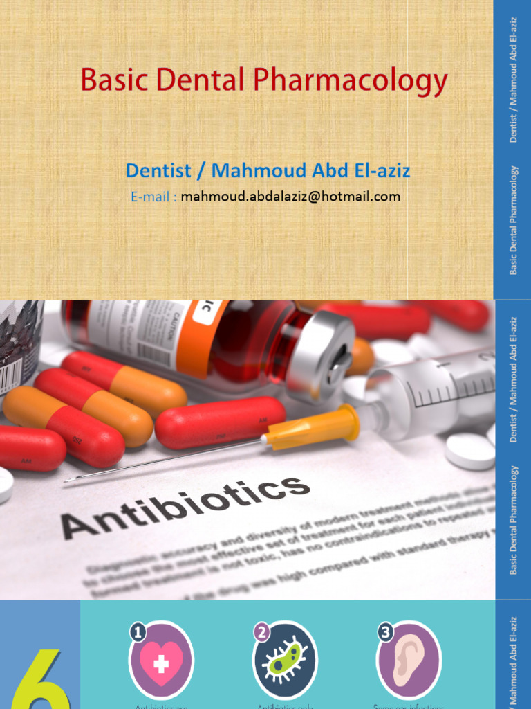 Dental Antibiotics Overview | PDF | Beta Lactamase | Penicillin
