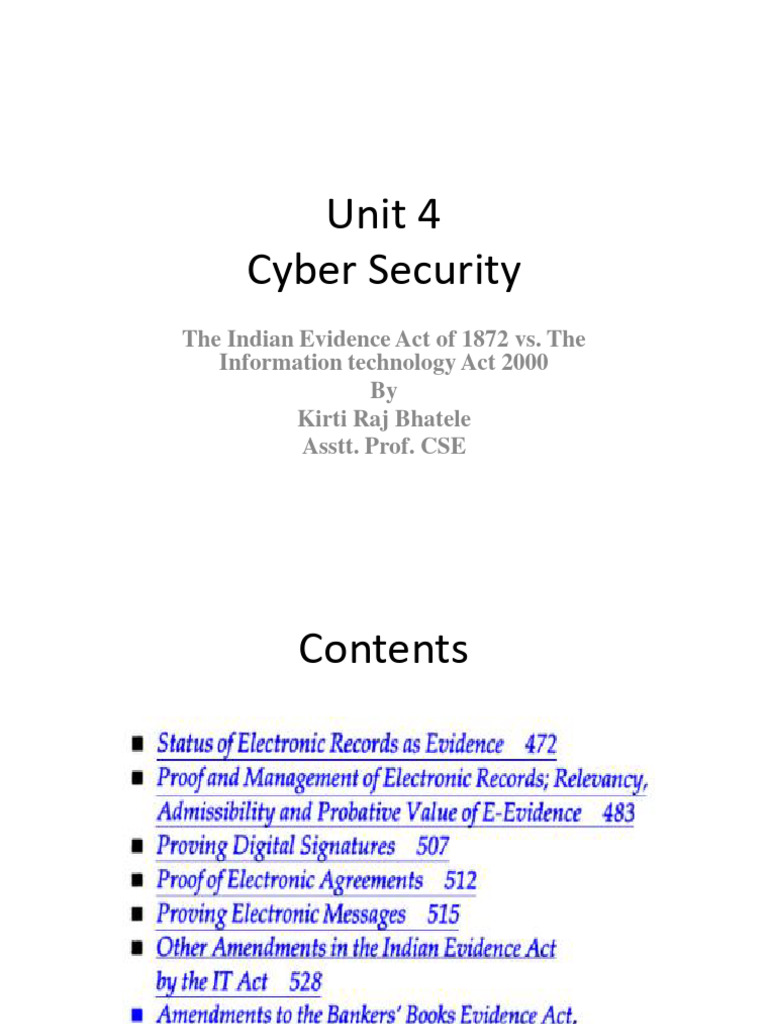653f504d49732Cyber Security Unit 4 | PDF | Computer Data Storage | Computing