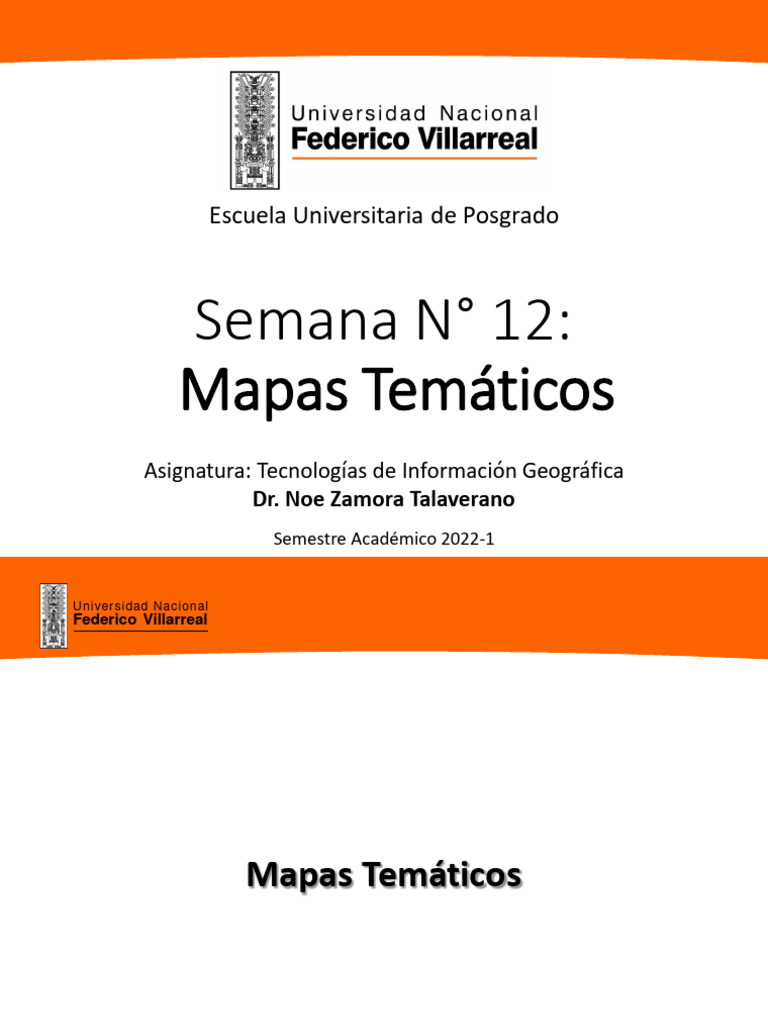 Clase - CARTO12 - Mapas Tematicos | PDF