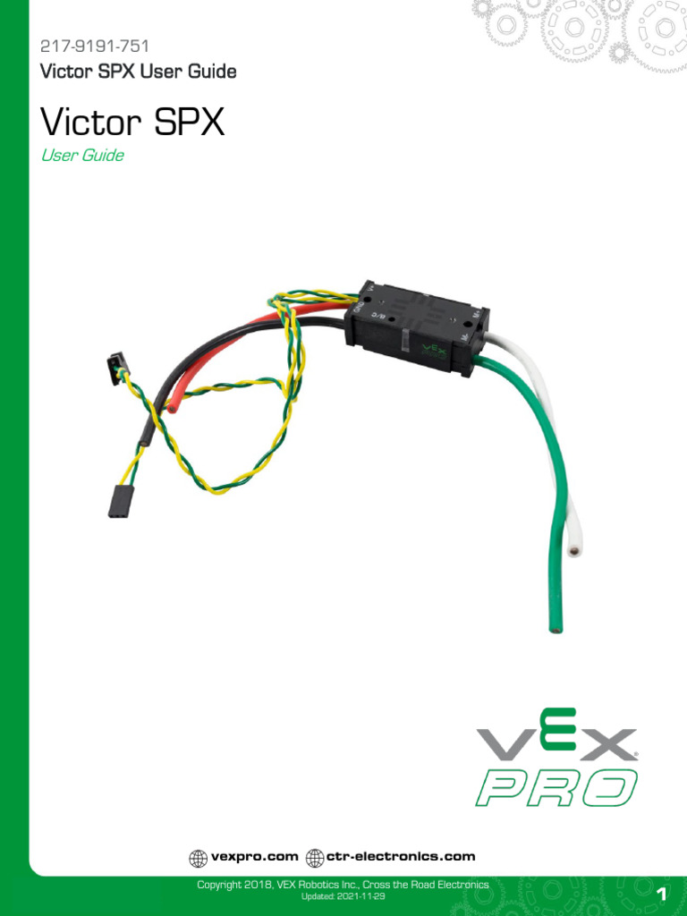 Victor SPX User's Guide | Download Free PDF | Electric Motor | Electricity