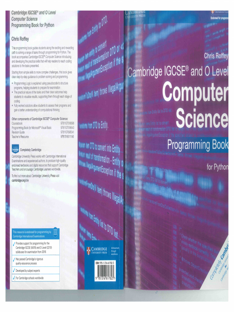 Python Book Cover | PDF