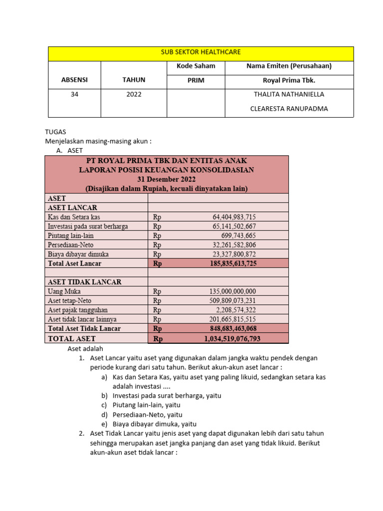 Analisis Laporan Keuangan | PDF | Pengelolaan Keuangan & Uang