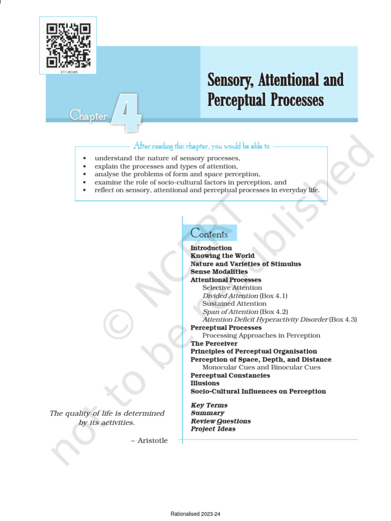 Kepy 104 | PDF | Senses | Perception
